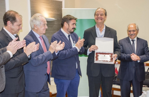 Homenaje a Luis Carbonero, director general de BASF en Marchamalo ...