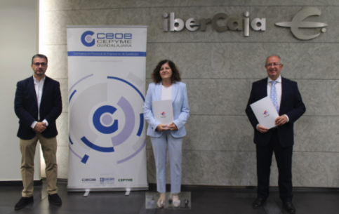 CEOE-CEPYME Guadalajara e IBERCAJA continúan su colaboración un año más | NuevaAlcarria ...