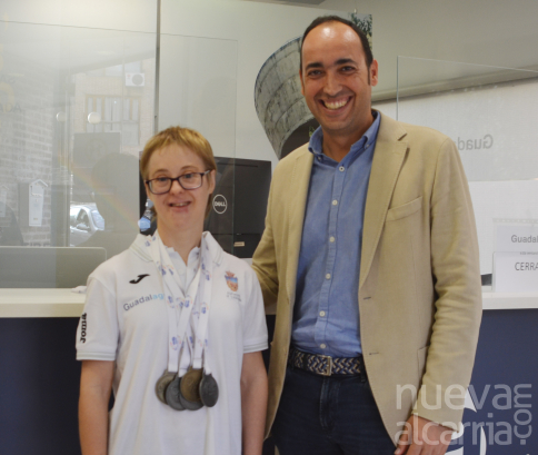 Guadalagua renueva su compromiso con la nadadora Marta Martínez Agustín ...