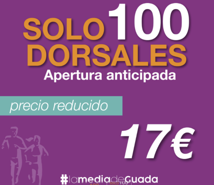 Apertura de inscripciones anticipada para La Media de Guada 2023 ...