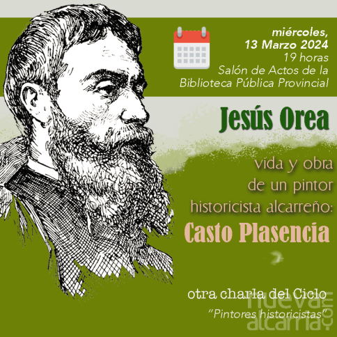 Charla de Jesús Orea sobre Casto Plasencia en la biblioteca de Dávalos ...