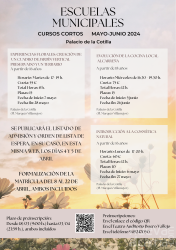 Nueva edición de los cursos cortos de las Escuelas Municipales en el Palacio de la Cotilla ...