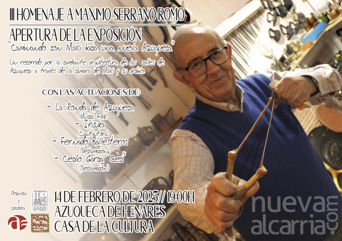 Este viernes, nuevo homenaje a Máximo Serrano Romo e inauguración de la ...